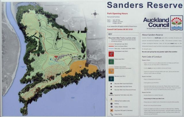 Sanders Reserve | Auckland MTB Club